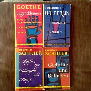 Vintage | Accents | Vintage German Lit Book Bundle | Poshmark